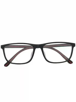 POLO RALPH LAUREN EYEWEAR Square-frame Eyeglasses - Black