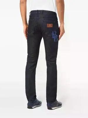 BILLIONAIRE Super Straight Cut Jeans - Blue