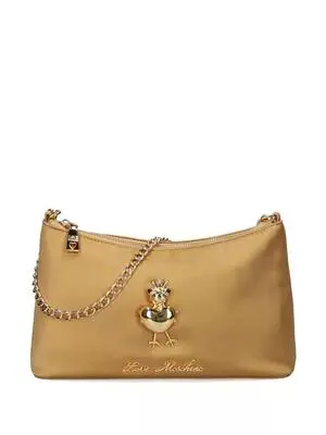 Moschino Gold Tone Shoulder Bags