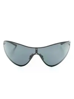 Acne Studios Butterfly-frame Tinted Sunglasses - Black