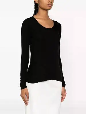 AGOLDE Scoop-neck Lyocell-blend Jumper