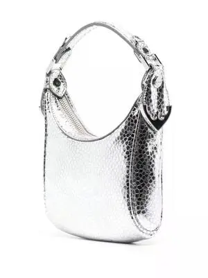 By Far Cosmo Metallic Top-handle Bag