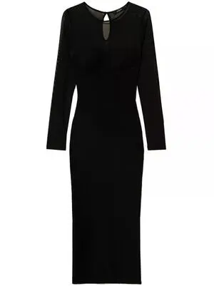 TWINSET Tulle Midi Dress