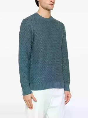 Canali Cotton Crew Neck Sweater