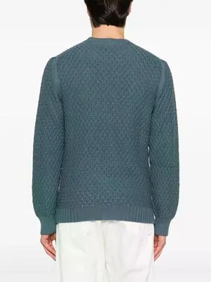 Canali Cotton Crew Neck Sweater