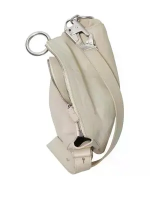 Burberry Knight Leather Shoulder Bag - Neutrals