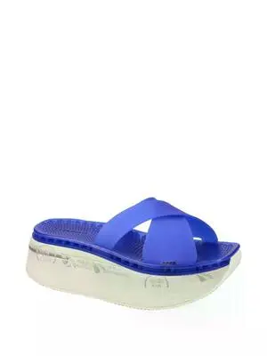 Premiata Moura Platform Slides - Blue