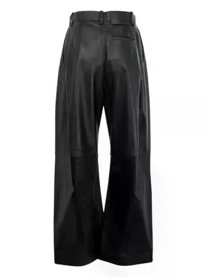 Loewe Leather Palazzo Pants