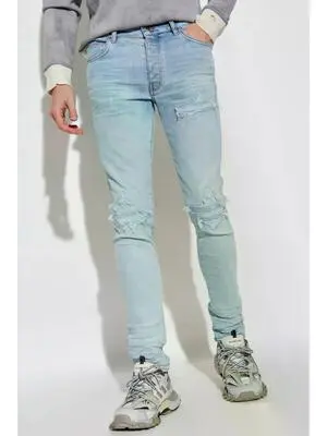 Amiri Mx1 Bandana Jacquard Jeans