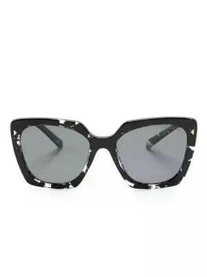 Prada Butterfly-frame Sunglasses - Black