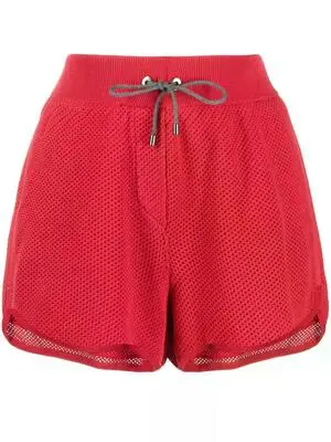 Brunello Cucinelli Drawstring Knit Shorts
