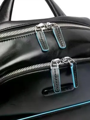 PIQUADRO Calf-leather Two-zip Backpack