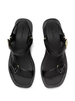 Tory Burch Mellow Platform Sandals - Black
