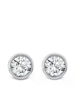 PRAGNELL 18kt White Gold Sundance Diamond Stud Earrings - Silver