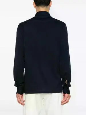 ORIAN Jersey Polo Shirt - Blue