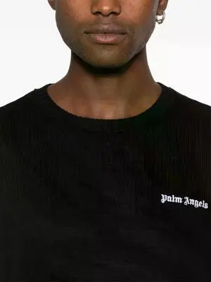 Palm Angels Logo-embroidered Sweater