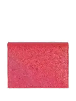 Prada Small Saffiano Leather Wallet - Red