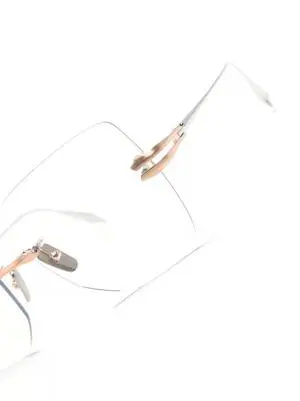 Dita Embra Rimless Glasses