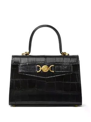 Versace Croc Effect Totes For Women