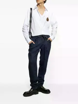 Dolce & Gabbana Straight-leg Trousers - Blue