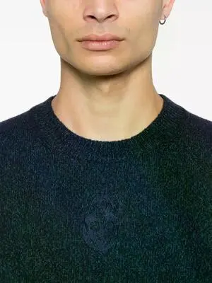 Alexander McQueen Skull-embroidered Sweater
