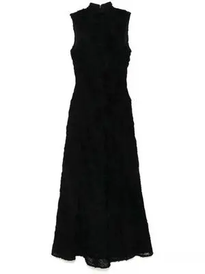 ROTATE BY BIRGER CHRISTENSEN Flower-mesh Maxi Dress