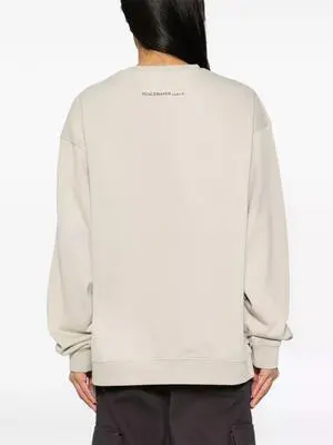 PEACEMAKER OAMC Bird-printed Sweatshirt - Neutrals