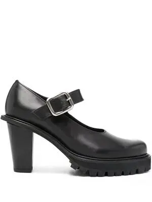 Comme Des Garçons Leather Pumps