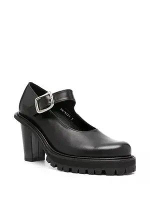 Comme Des Garçons Leather Pumps