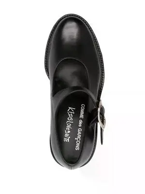 Comme Des Garçons Leather Pumps