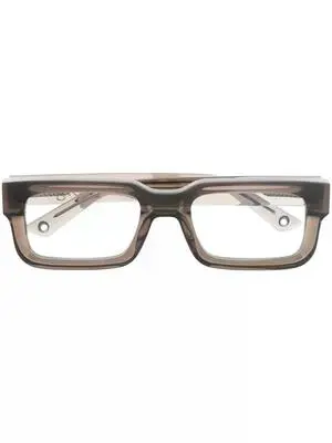 G.O.D EYEWEAR Rectangular Frame Glasses - Grey