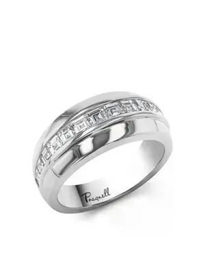 PRAGNELL Platinum Manhattan Diamond Ring - Silver