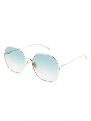 Chloé Oversized Hexagonal Sunglasses