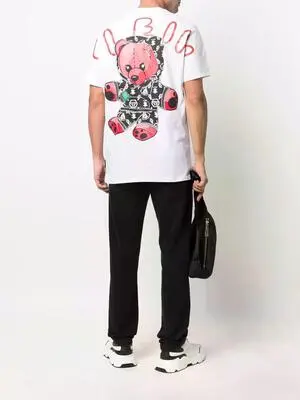 Philipp Plein Cheque-print Round-neck T-shirt