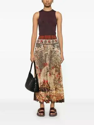 PIERRE-LOUIS MASCIA Ceto Pleated Skirt
