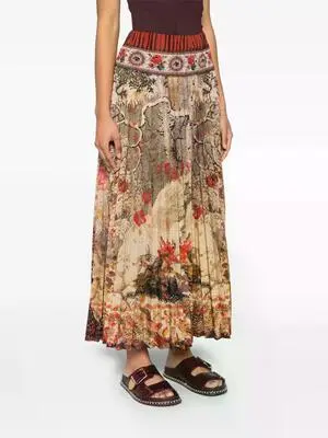 PIERRE-LOUIS MASCIA Ceto Pleated Skirt
