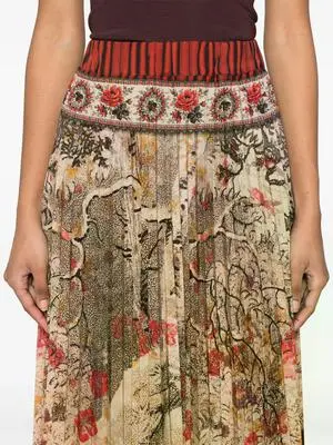 PIERRE-LOUIS MASCIA Ceto Pleated Skirt