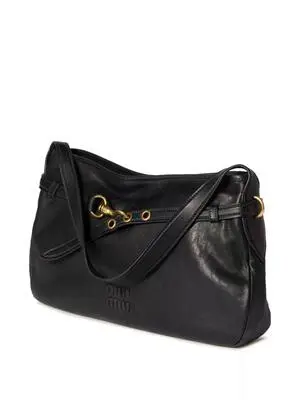 Miu Miu Aventure Shoulder Bag - Black