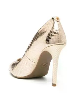 Michael Kors Alina 95mm Leather Pumps