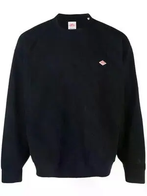DANTON Logo-patch Fleece Sweatshirt