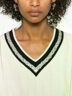 GOLDEN GOOSE Crystal-embellished Sweater