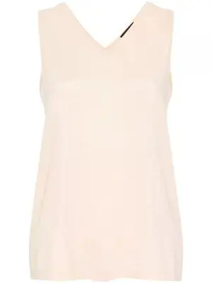 Fabiana Filippi Georgette-crepe Top