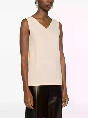 Fabiana Filippi Georgette-crepe Top