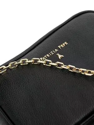 Patrizia Pepe Logo-plaque Leather Crossbody Bag