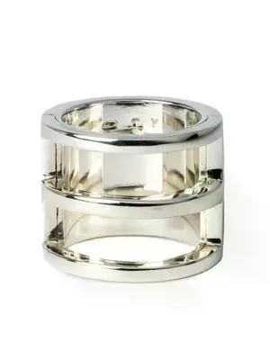 PARTS OF FOUR Sistema Sterling Ring - Silver