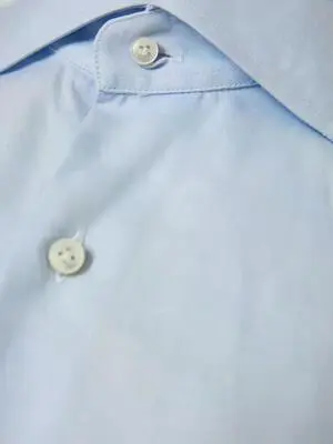 BARBA NAPOLI Cotton Botton-up Shirt