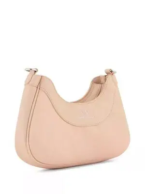 Armani Exchange Faux Leather Shoulder Bag - Neutrals