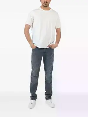 BARMAS Tapered Cotton Jeans - Grey