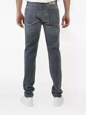 BARMAS Tapered Cotton Jeans - Grey