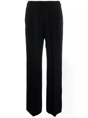 Alberto Biani Elasticated Waist Straight-leg Trousers